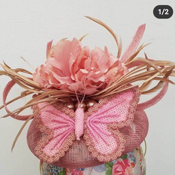 Butterfly Fascinator - Etsy
