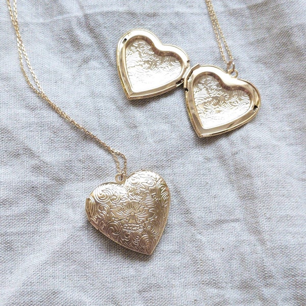 Heart Shaped Locket - Etsy
