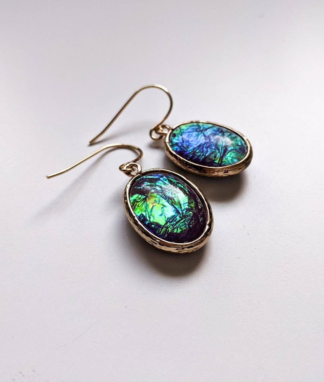 Northern Lights Earrings, Aurora Borealis Earrings, Labradorite ...