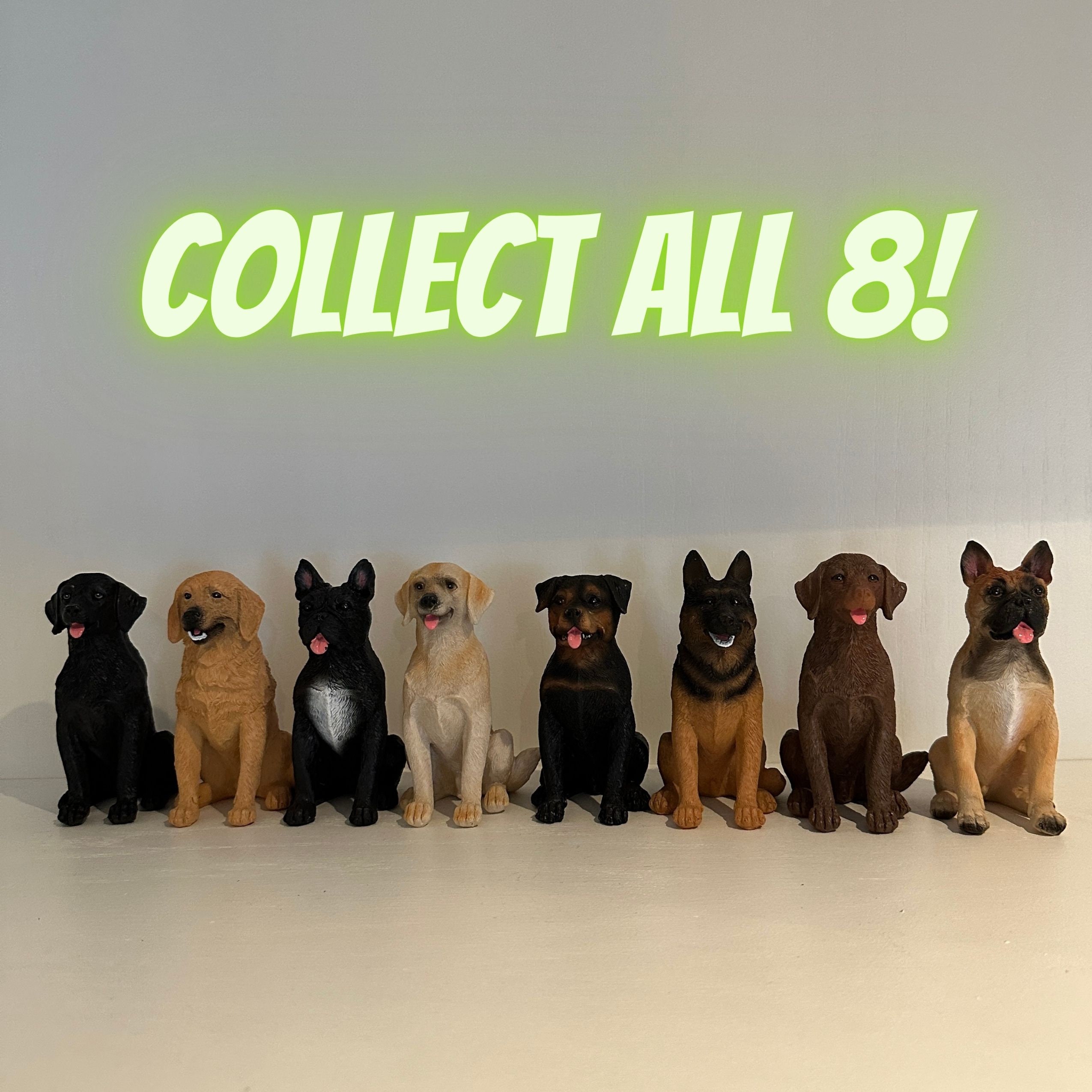 Golden Retriever Figurine Statue Sitting Dog Figurine - Etsy