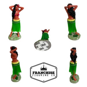 Bobblehead Hula Girl Doll, Car Dashboard Decor, 4.5" - Etsy