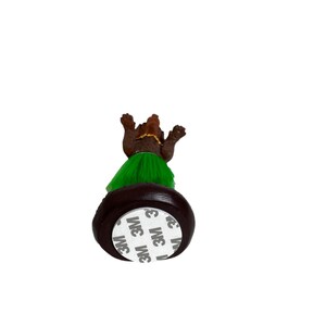 Dashboard Hula Dog Chocolate Labrador Retriever Car Bobblehead Figurine ...