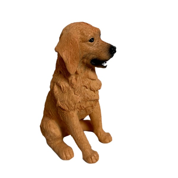 Golden Retriever Collectible Figurine - Etsy