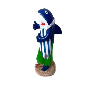 Hula Shark Bobblehead, Hawaiian Car Dashboard Figurine - Etsy