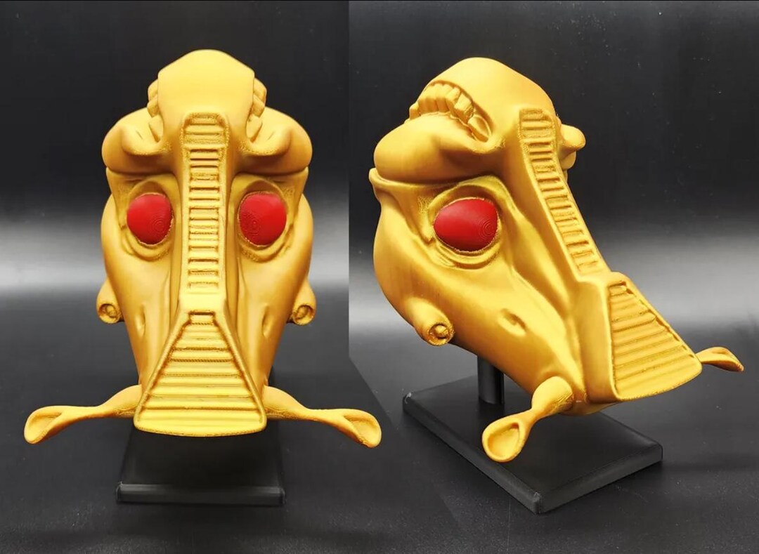 Fifth Element Mondoshawan Head 3D Print Files - .3MF & .STL - Etsy
