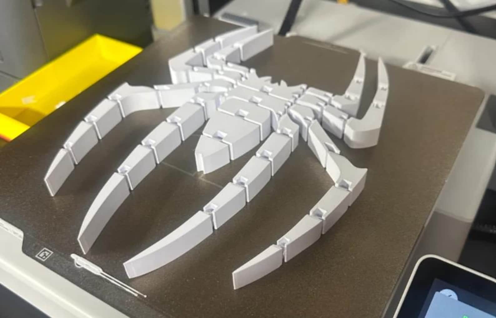 Flexible Spiderman Logo - Articulating Toy - STL & 3MF - Etsy