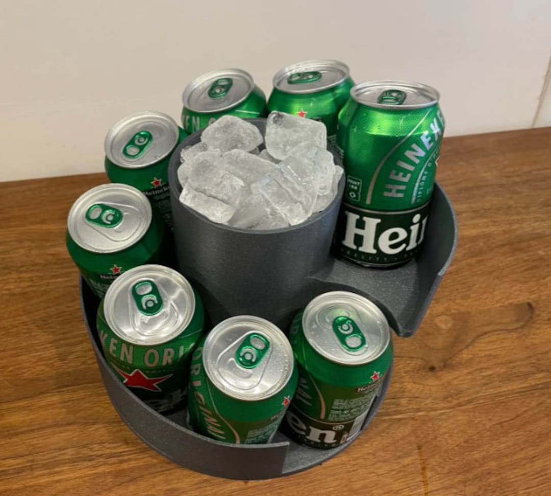 Helix Can Dispenser for 12 Fl-oz Cans - STL & 3MF - Etsy