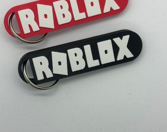 3D Printed ROBLOX Keychain - Etsy
