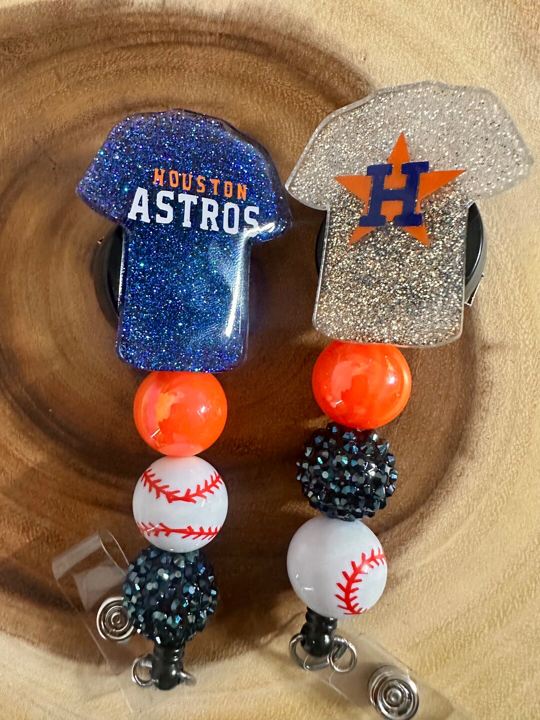 Houston Astros Badge Holder - Etsy