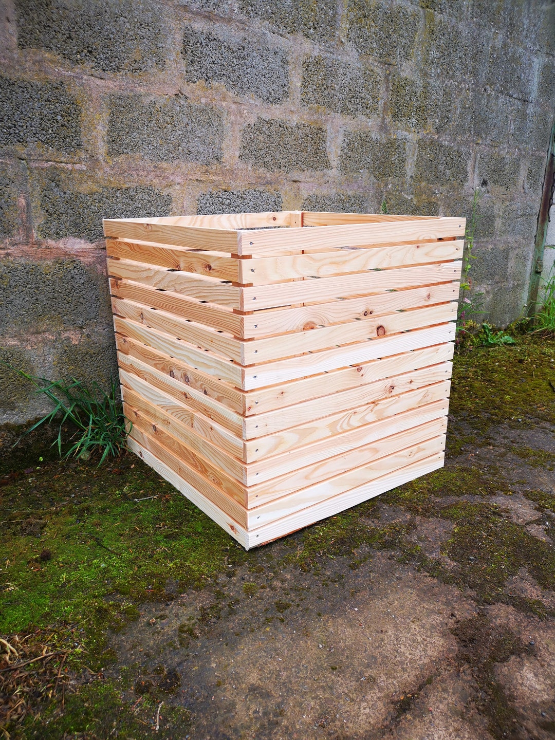 Scottish Larch Large Planter Box Pot Planed Smooth With Thin - Etsy