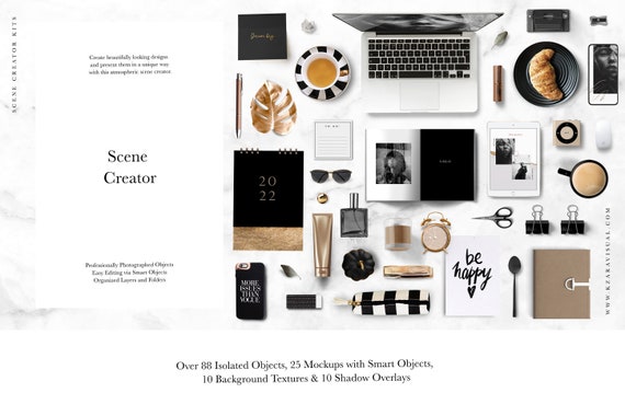 GIRL BOSS Black Edition Themed Scene Creator Element Pack. | Etsy