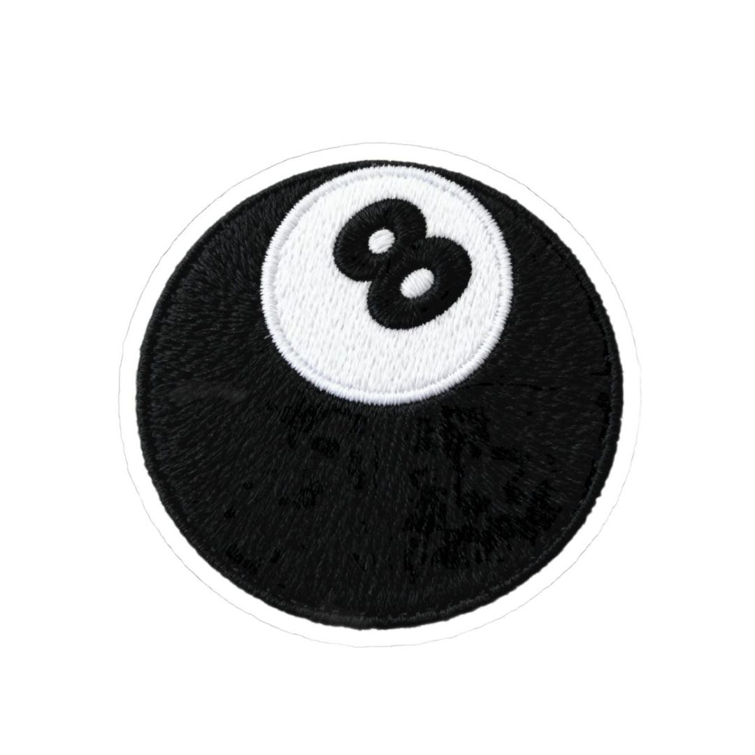 Magic 8 Ball Sticker | Kiss-cut Vinyl 8 Ball Decal - Etsy
