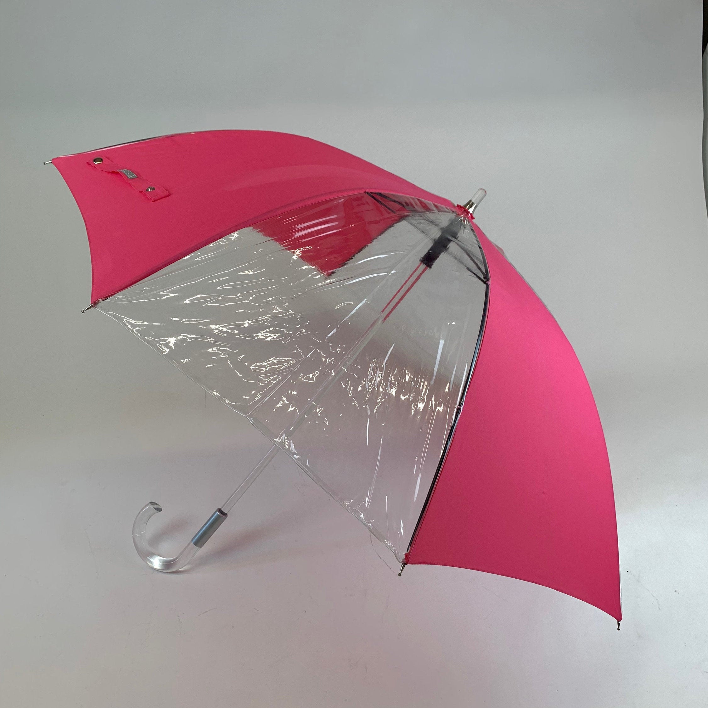 Alternating PVC Clear Umbrella - Etsy