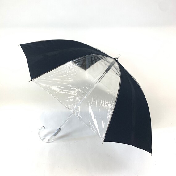 Alternating PVC Clear Umbrella - Etsy