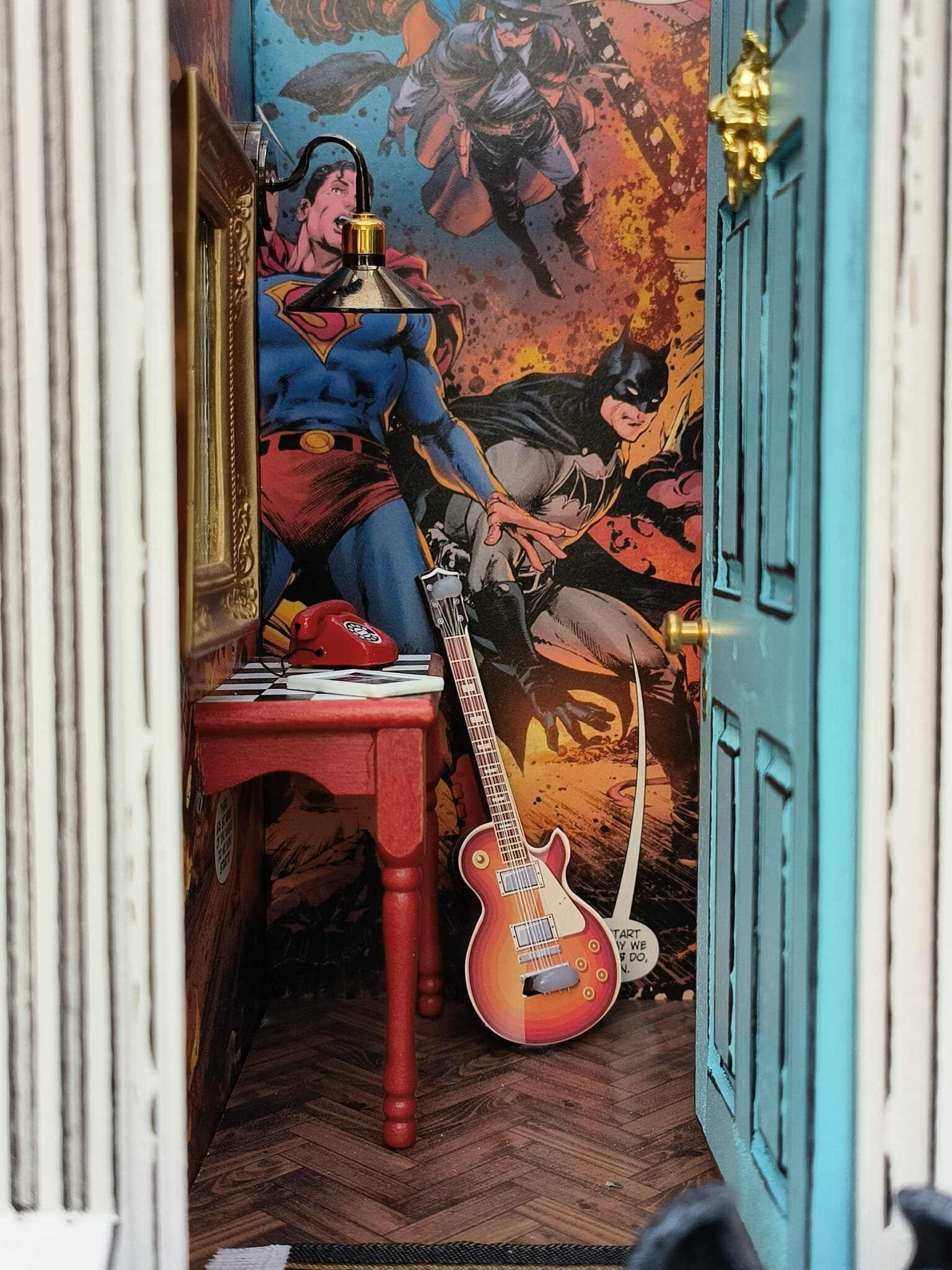 Blue Gargoyle Comic Book Nook - Etsy