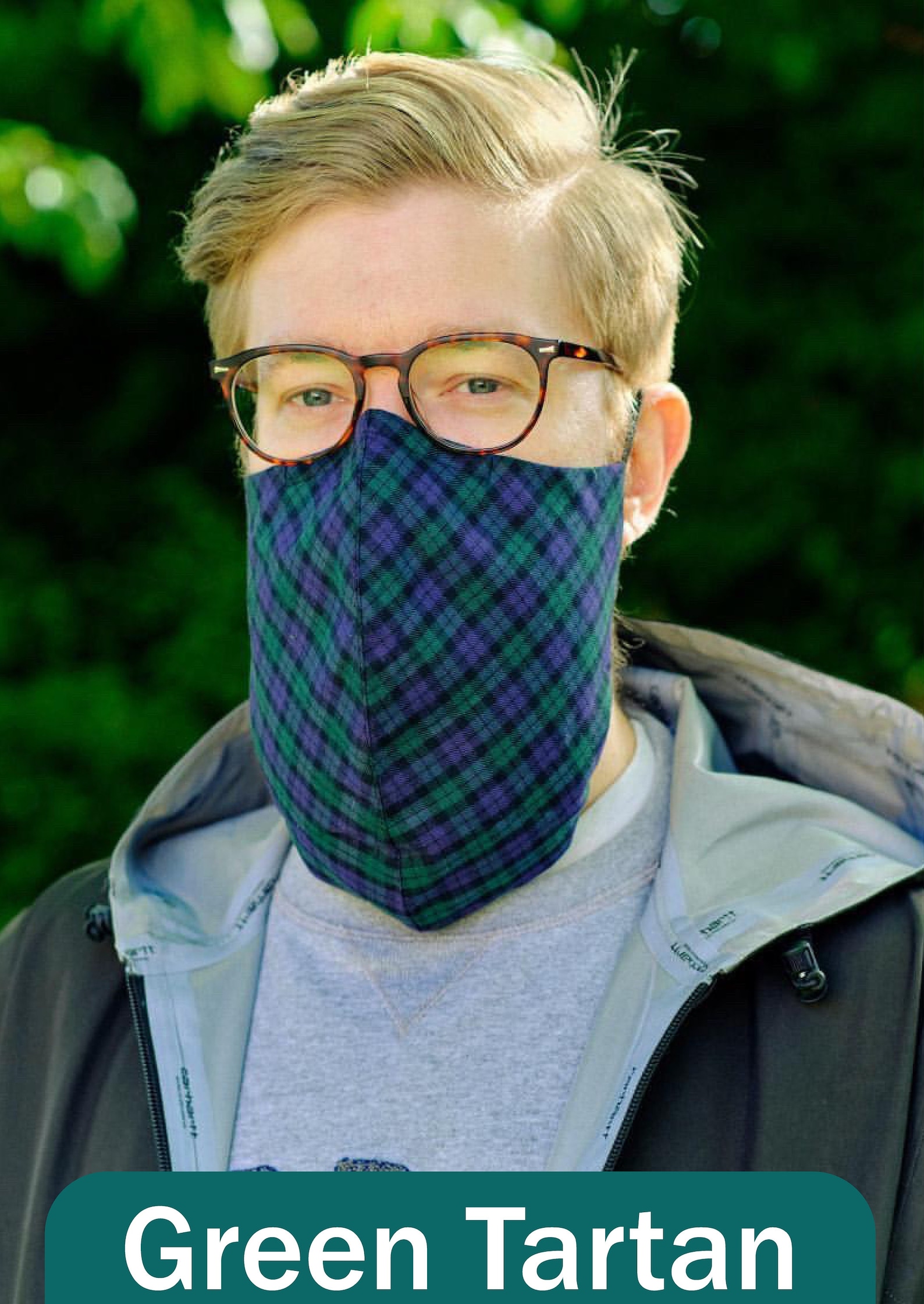 Reusable Face Mask With Room for BEARD 3 Lengths Filter | Etsy