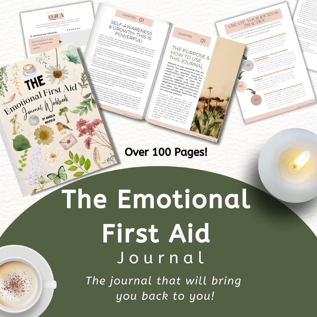 The Emotional First Aid Journal Workbook & Video Come Back to Who You ...