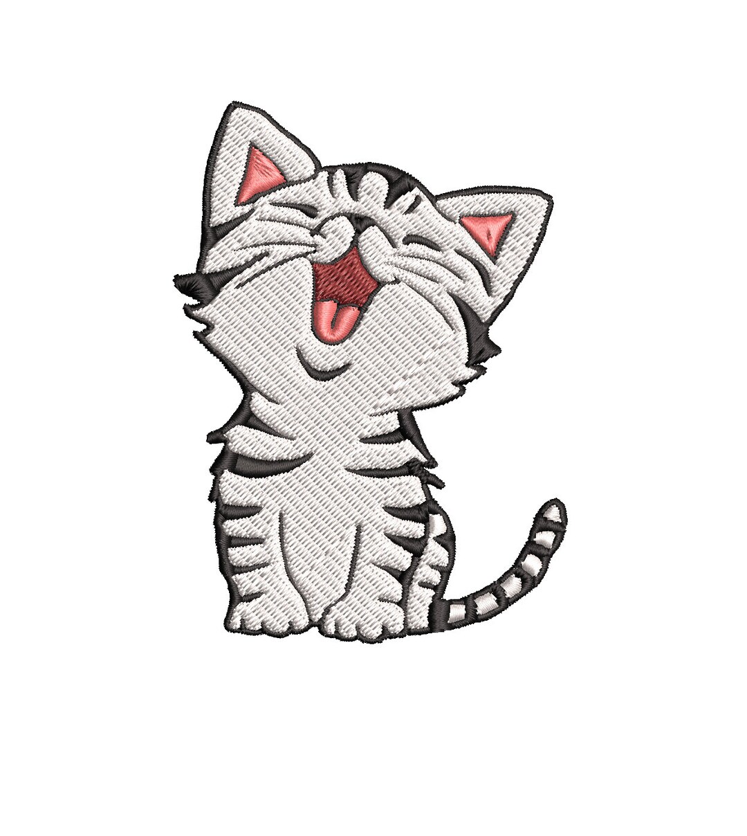 Embroidery File Cat Embroider Butterfly Embroidery Design Animal ...