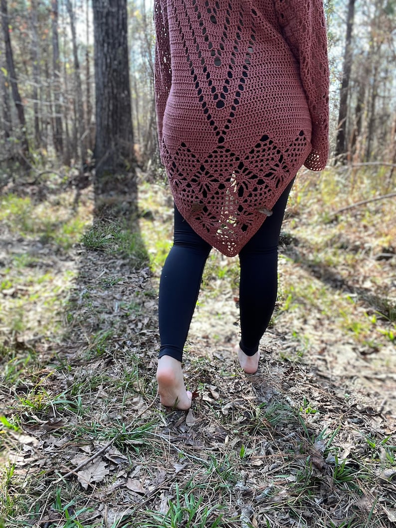 Crochet PATTERN Athena Cardigan Baecrochett Boho Crochet - Etsy