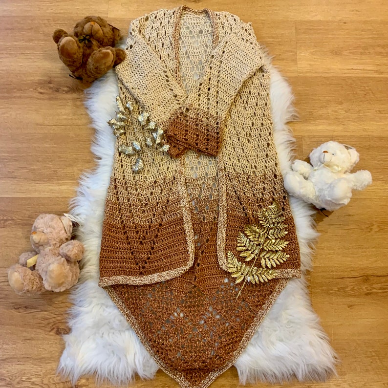 Crochet PATTERN Athena Cardigan Baecrochett Boho Crochet - Etsy