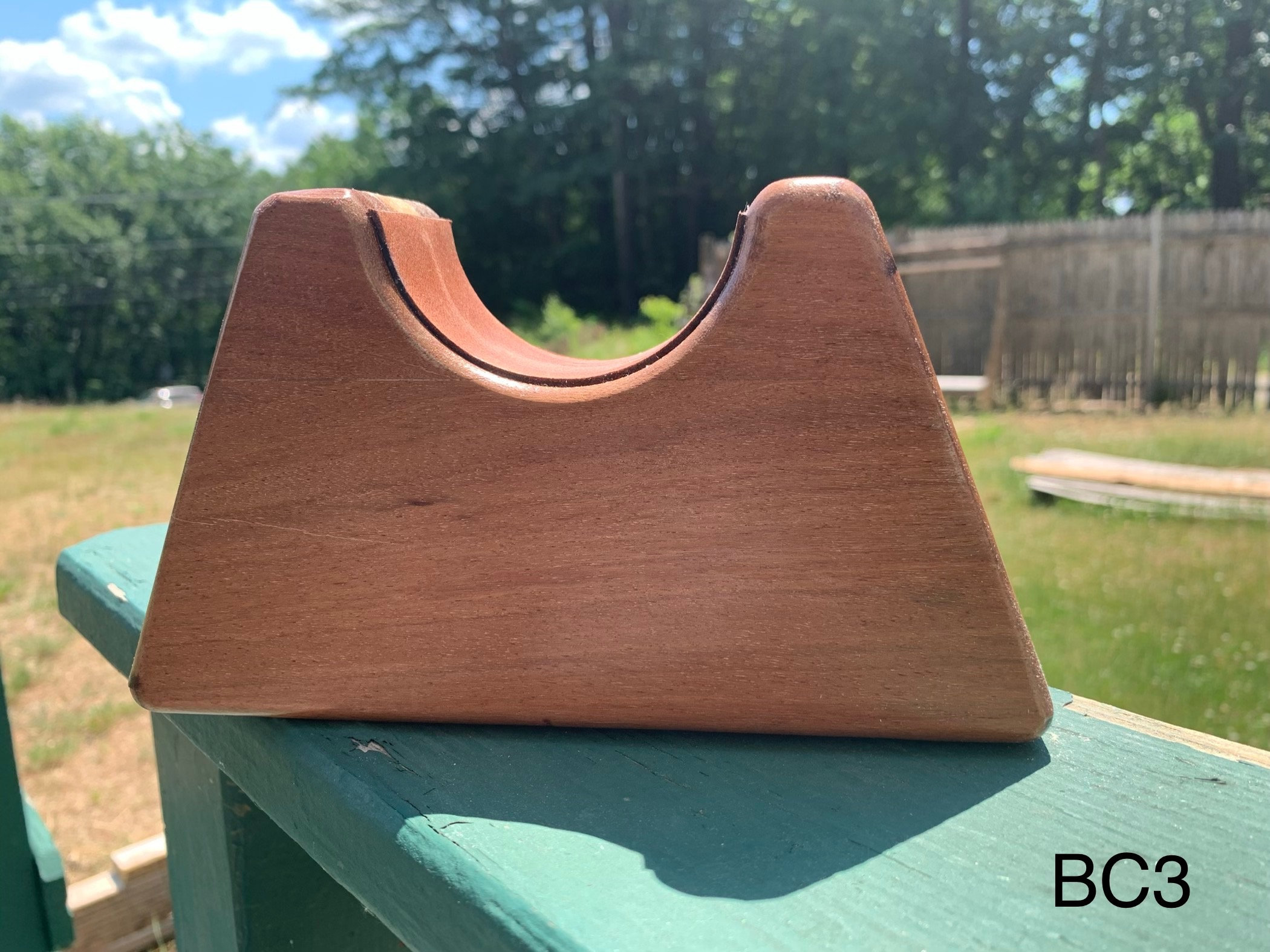 Handmade Wood and Leather Electric Guitar Neck Rest - Etsy