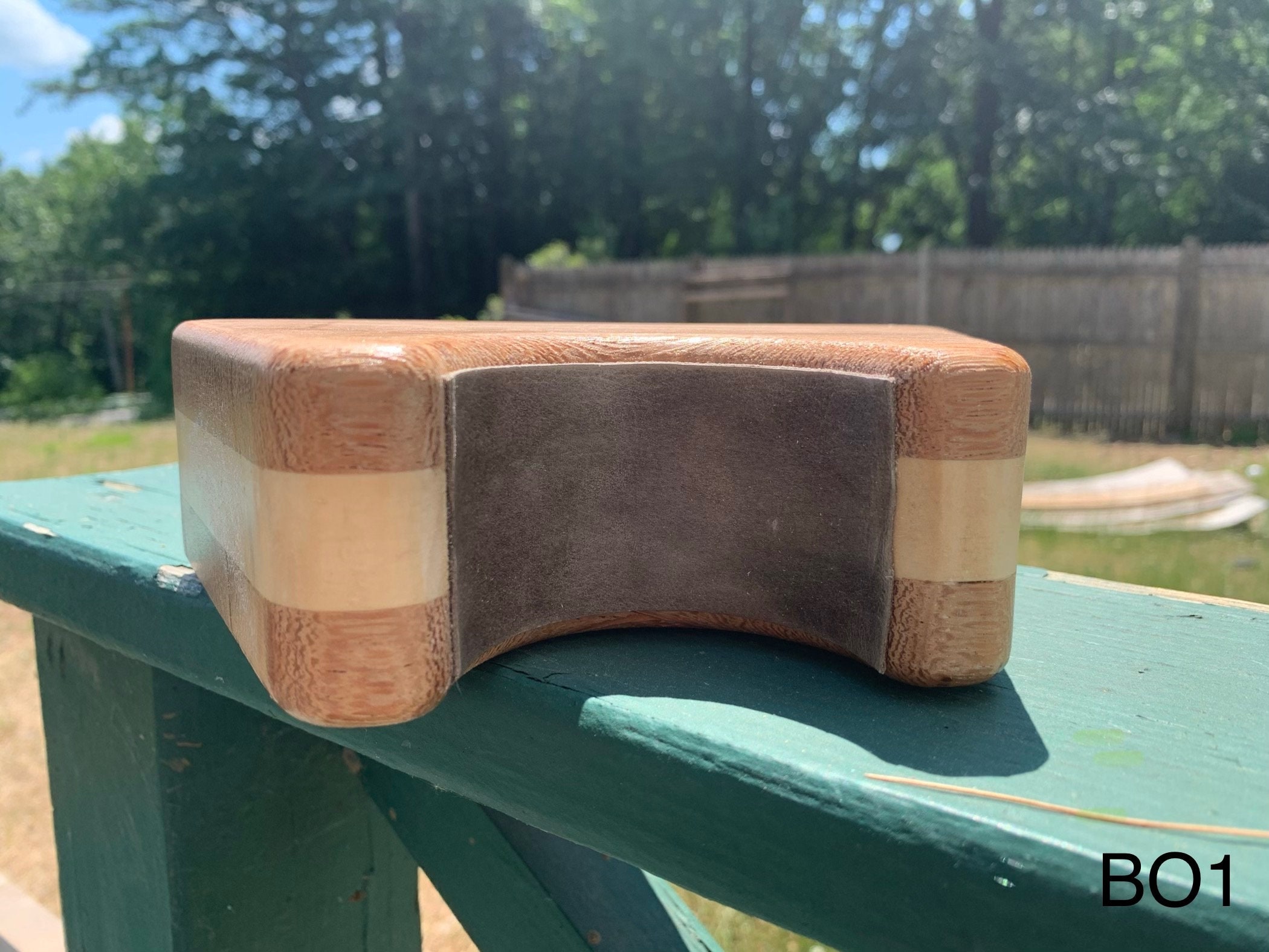 Handmade Wood and Leather Electric Guitar Neck Rest - Etsy