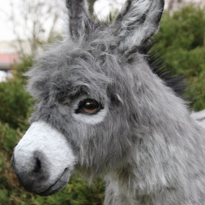Stuffed Donkey - Etsy