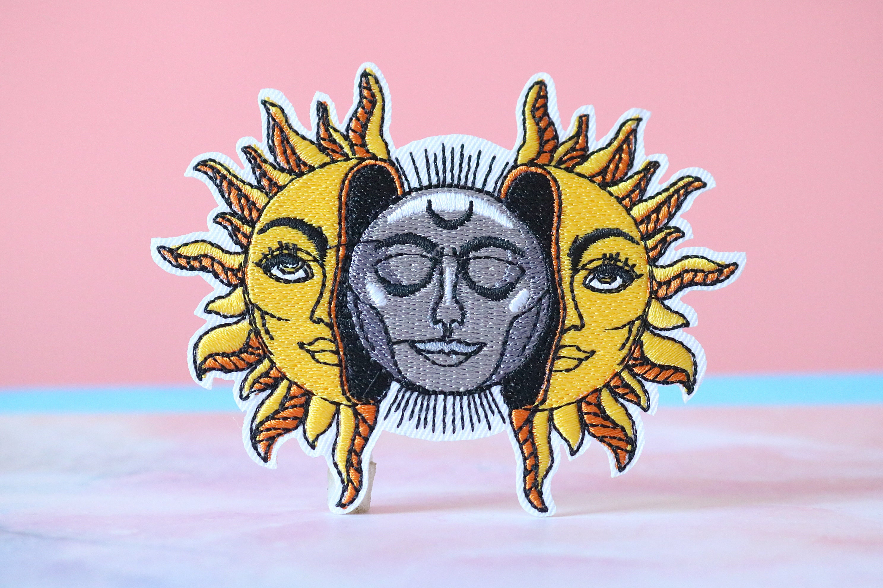 The Core of Sun Patchsun Patch Iron on - Etsy