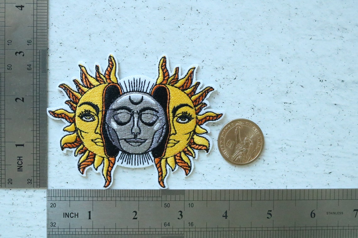 The Core of Sun Patchsun Patch Iron on - Etsy