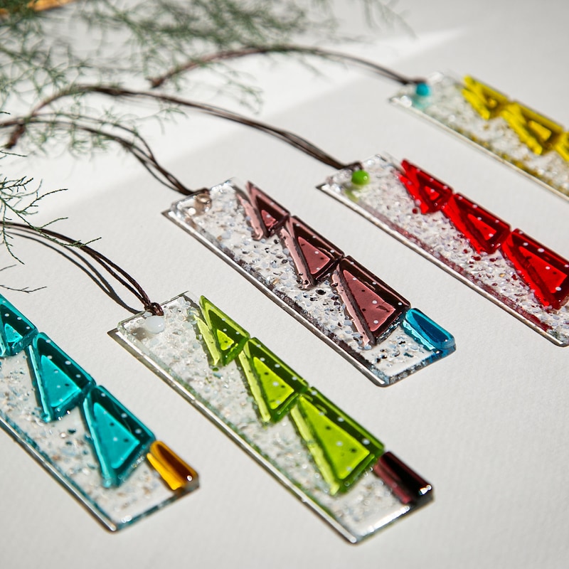 Glass Christmas Ornaments - Etsy