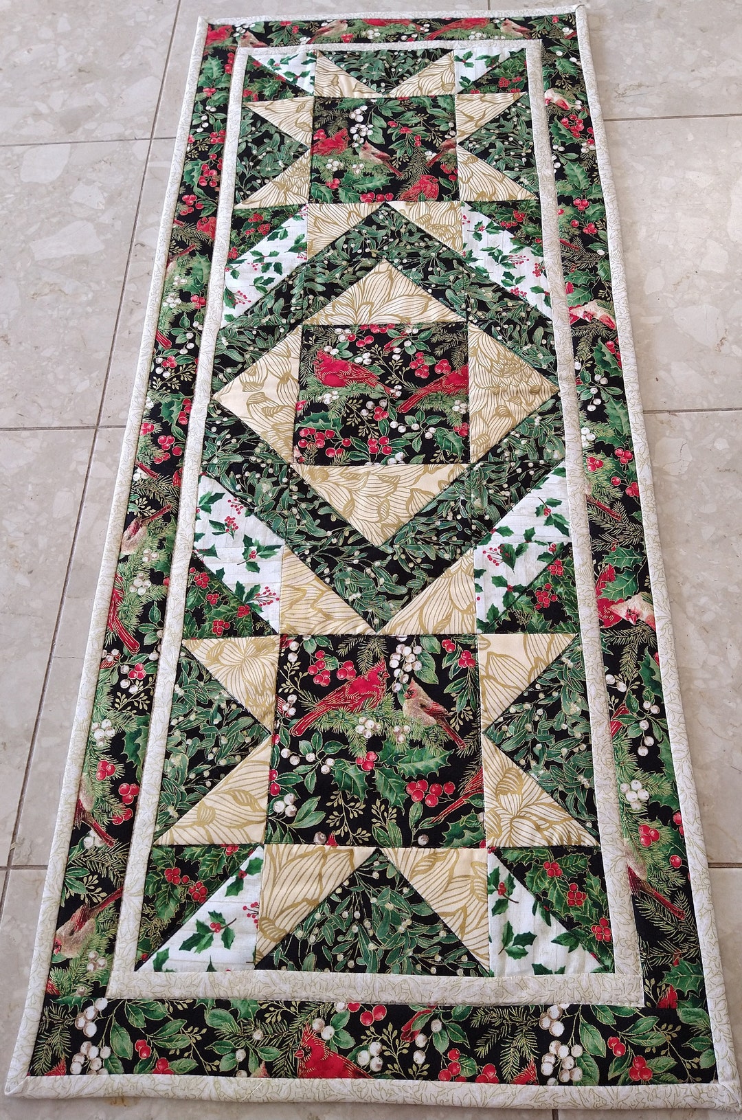 Cardinals Table Runner - Etsy