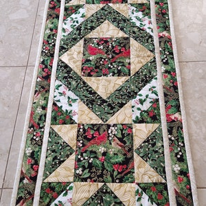 Cardinals Table Runner - Etsy