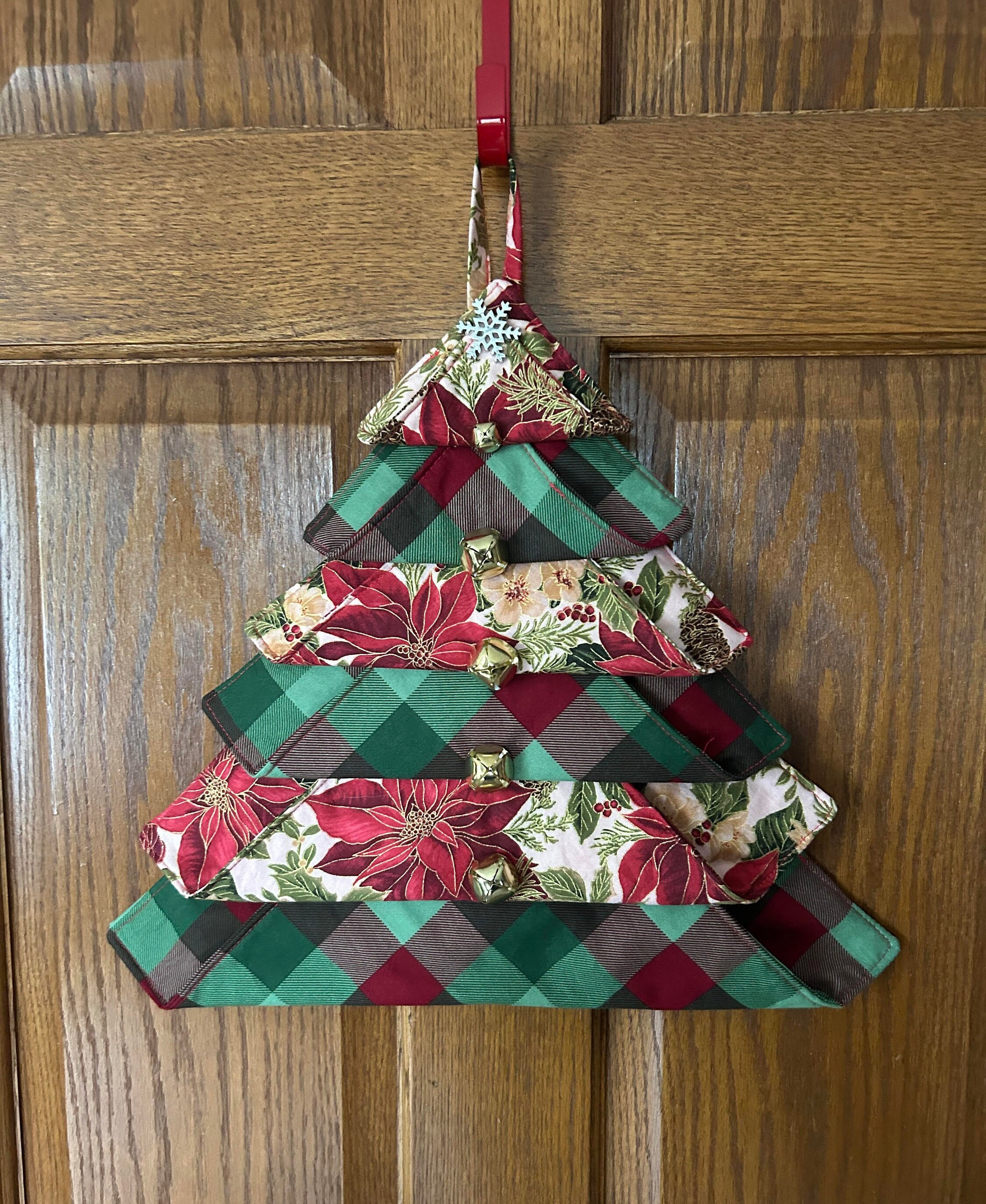 Christmas Tree Wall Hanging | Christmas Tree Door Hanging - Etsy