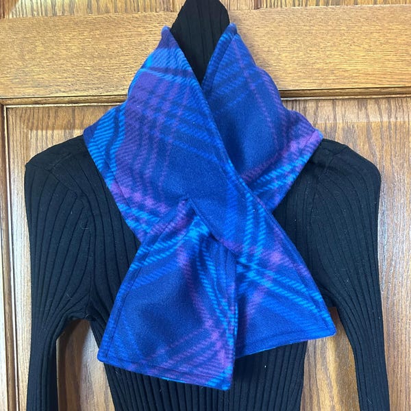 Fleece Keyhole Scarf - Etsy