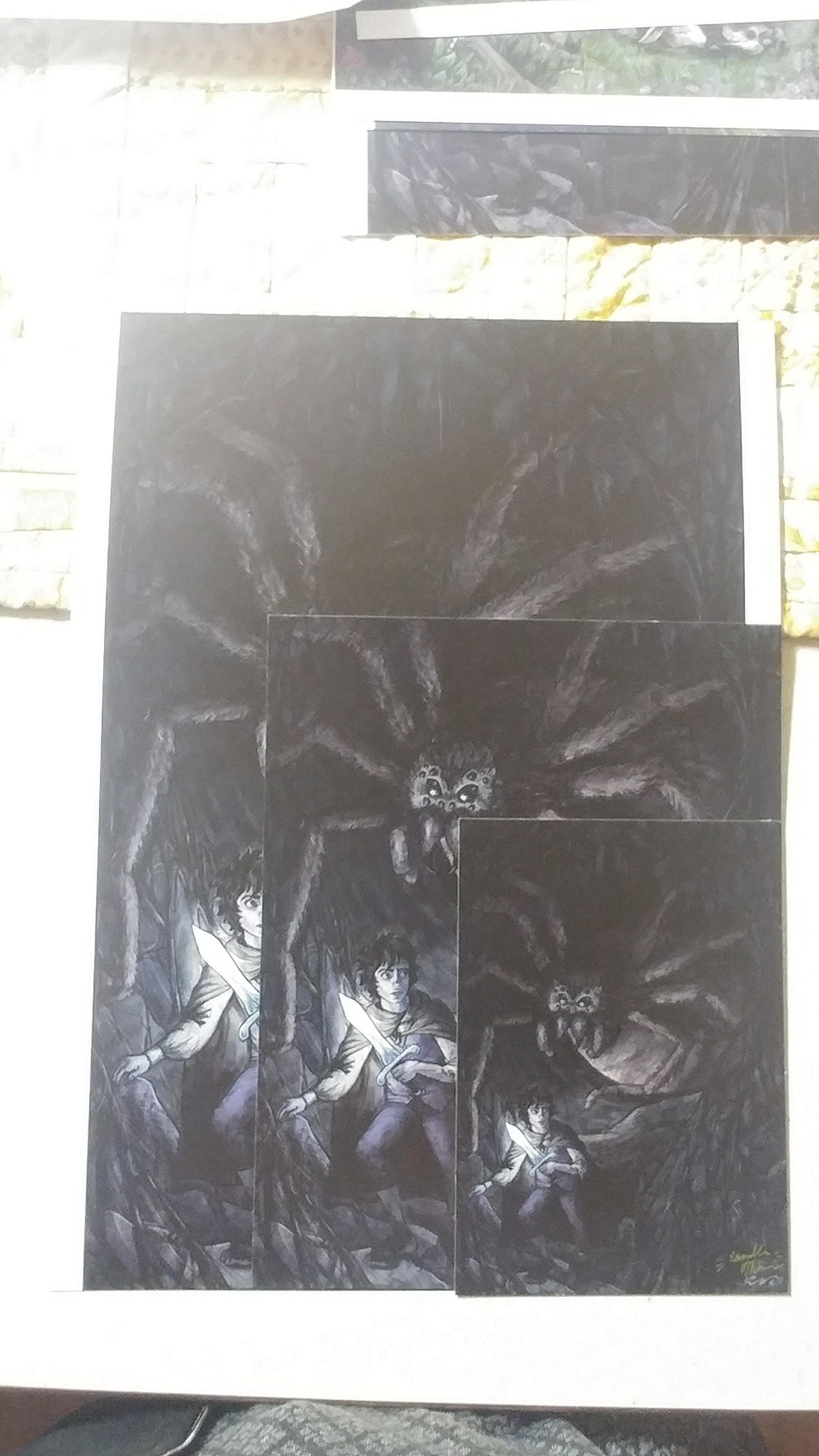 Don't Look Back Frodo Lord of the Rings, Fan Art, Art Print ...