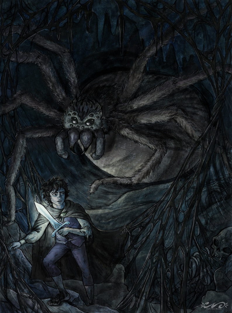 Don't Look Back Frodo Lord of the Rings, Fan Art, Art Print ...