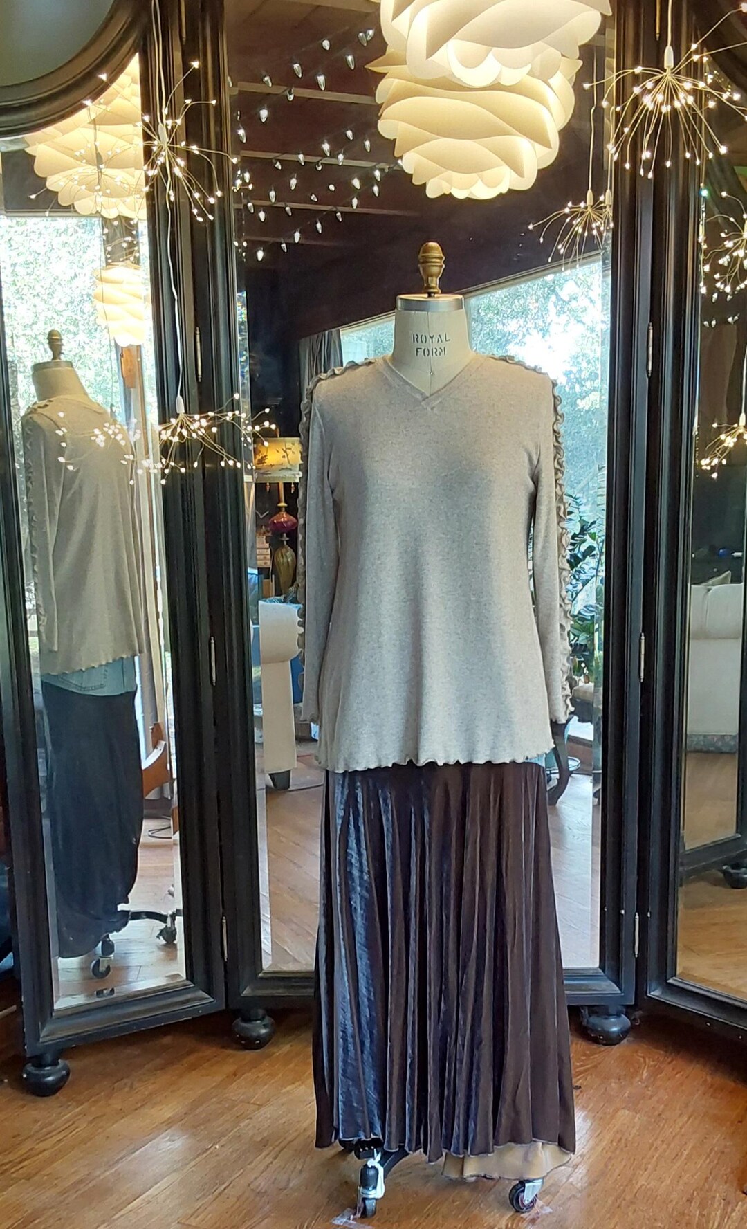 Soft, Combed Rayon-poly Blend Sweater | Handmade Luxury Couture - Etsy