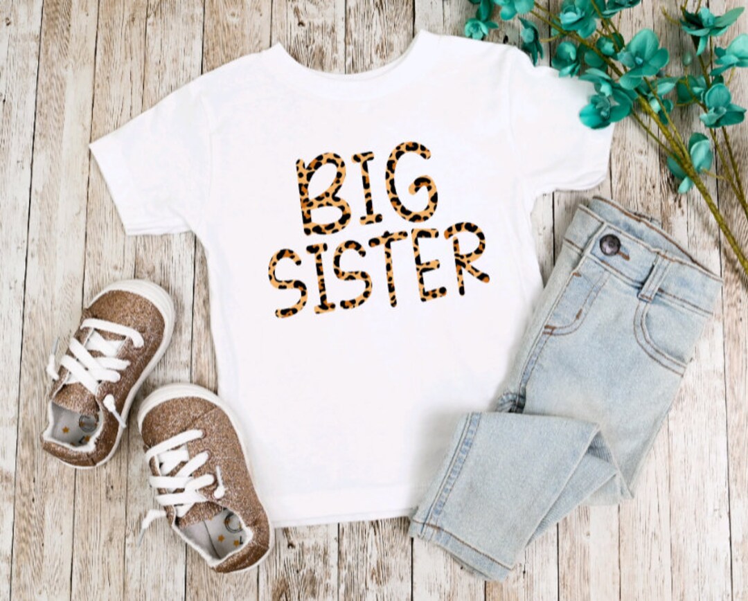 Big Sister, Little Sister Shirt - Big Sister Announcement - Sibling ...