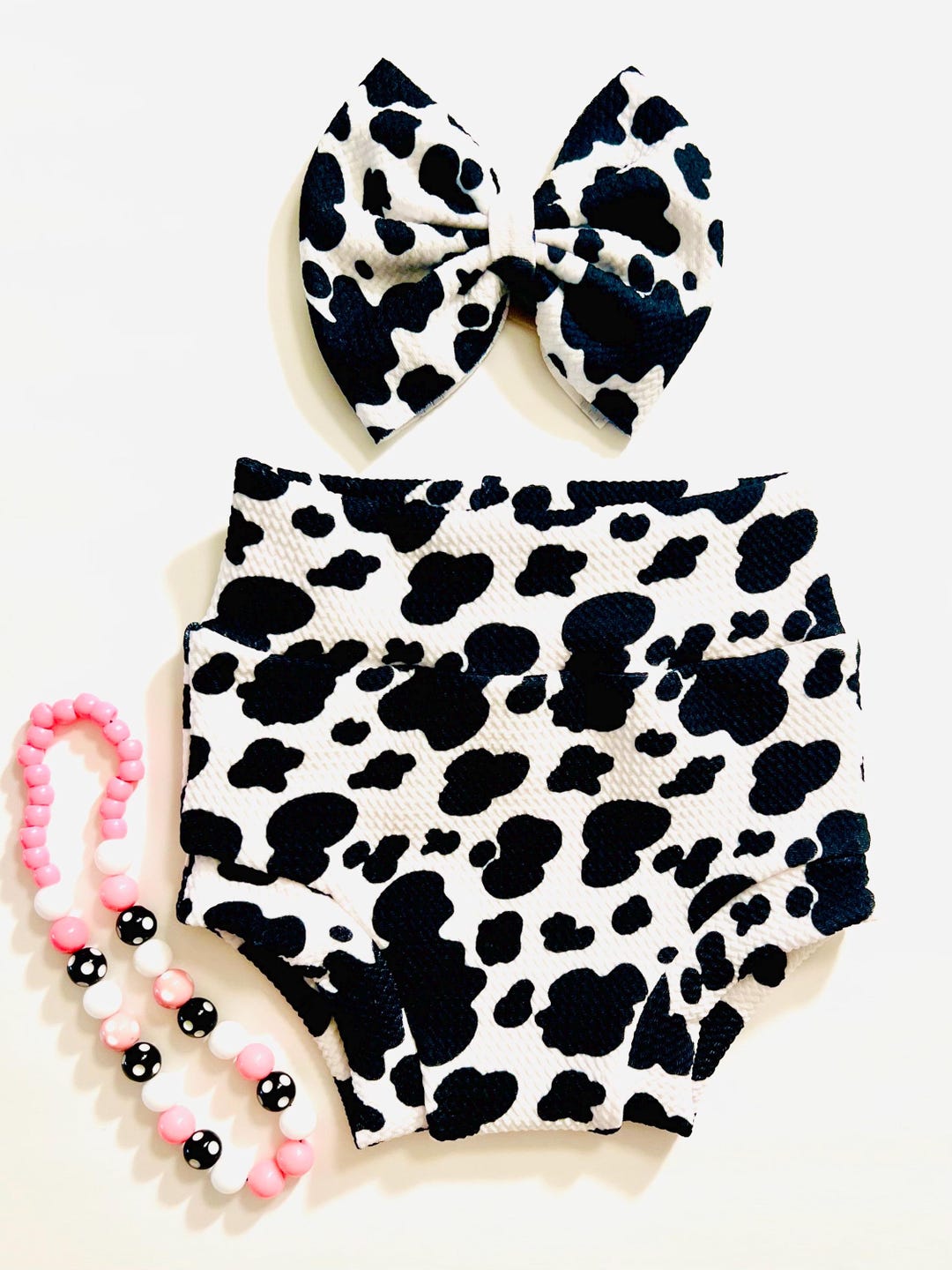 Cow Print High Waisted Bummies | Cowboy or Cowgirl Birthday Outfit ...
