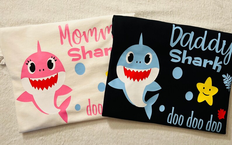 Baby Shark Birthday Matching Family Baby Shark Shirt Mommy - Etsy