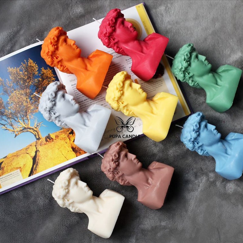 Bust Candle - Etsy UK