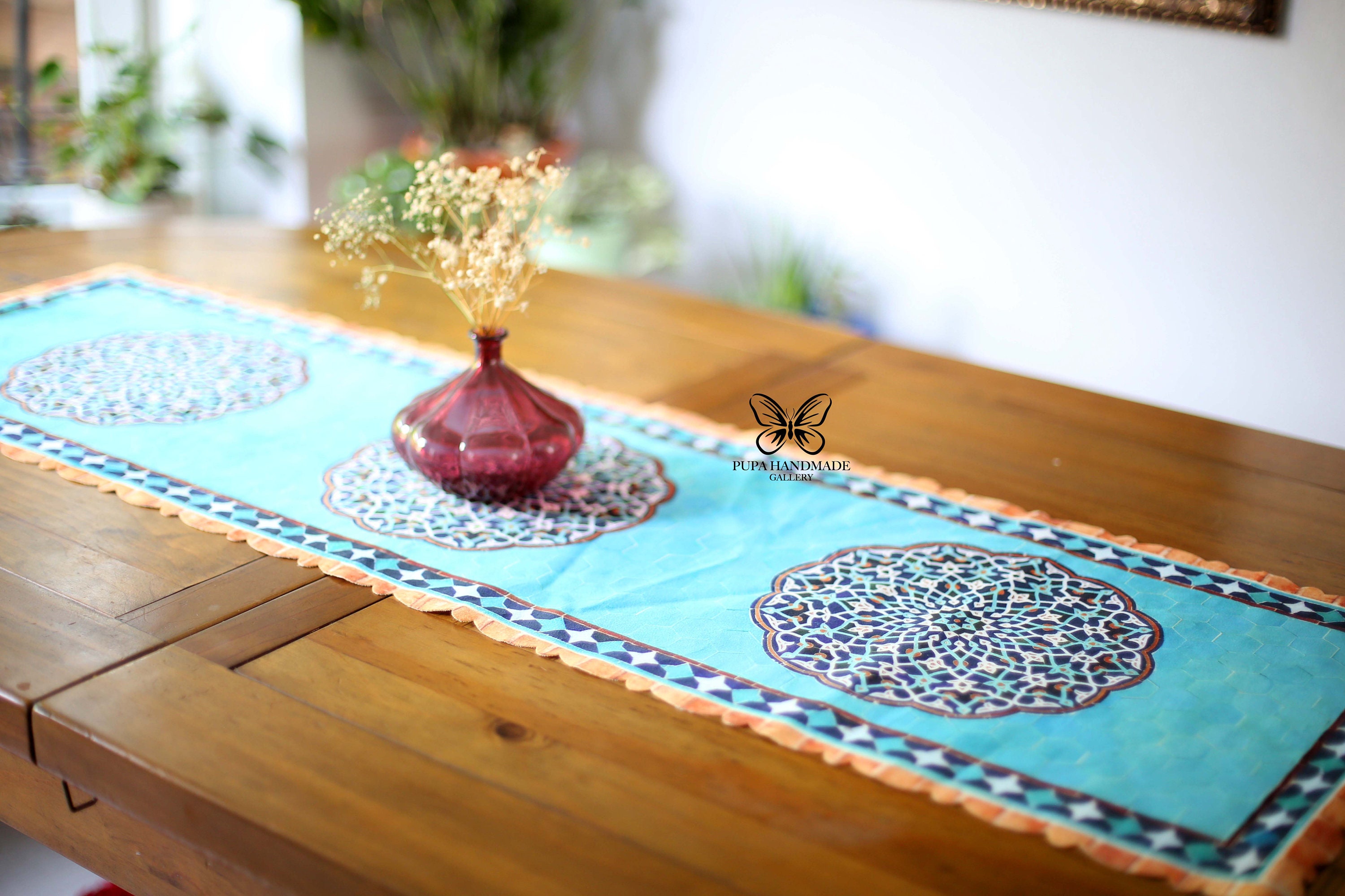 Home & Living set of 2 Persian style boho nastaliq calligraphy art ...