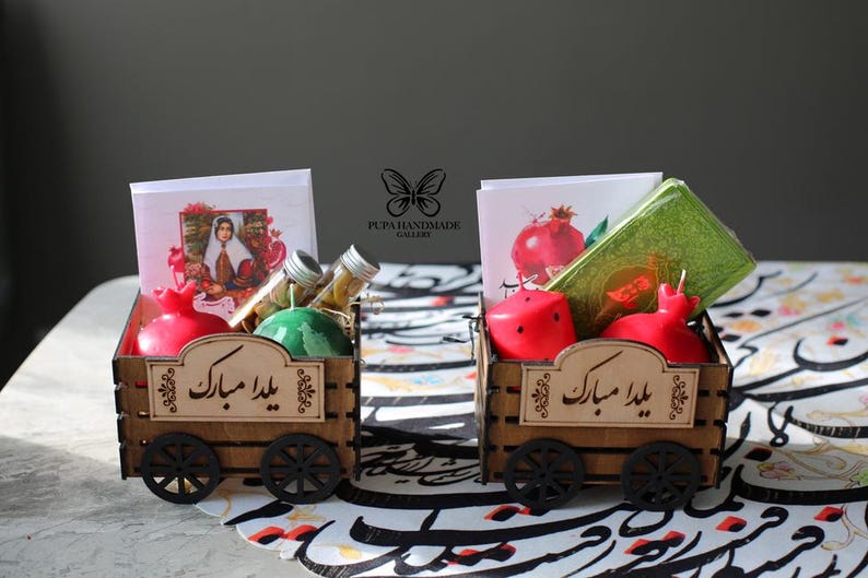 Yalda Night,yalda Candle,hafez Book, Watermelon Candle,yalda Gift Box ...