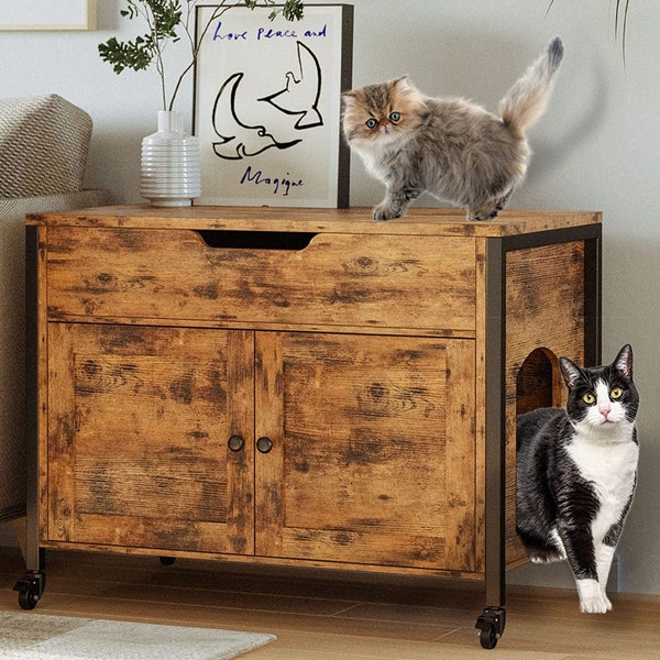 Litter Box Console Table - Etsy