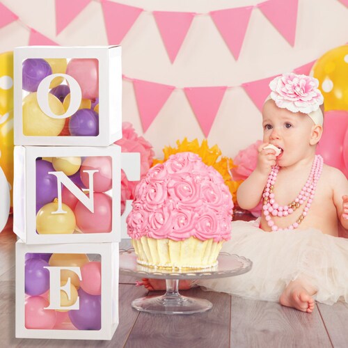 Gold 'one' Script Balloon First Birthday Balloon 1st - Etsy