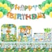 Jungle Theme Birthday Banner - Jungle Party Decorations - Safari ...