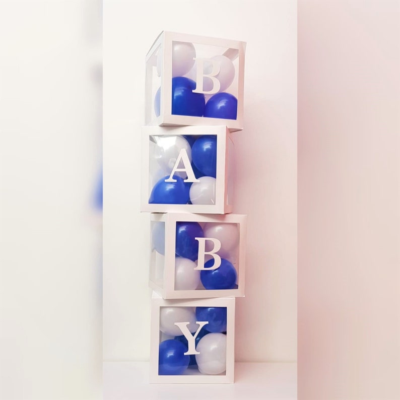 A-Z 0-9 Balloon Boxes One Balloon Boxes Two Balloon Boxes - Etsy UK