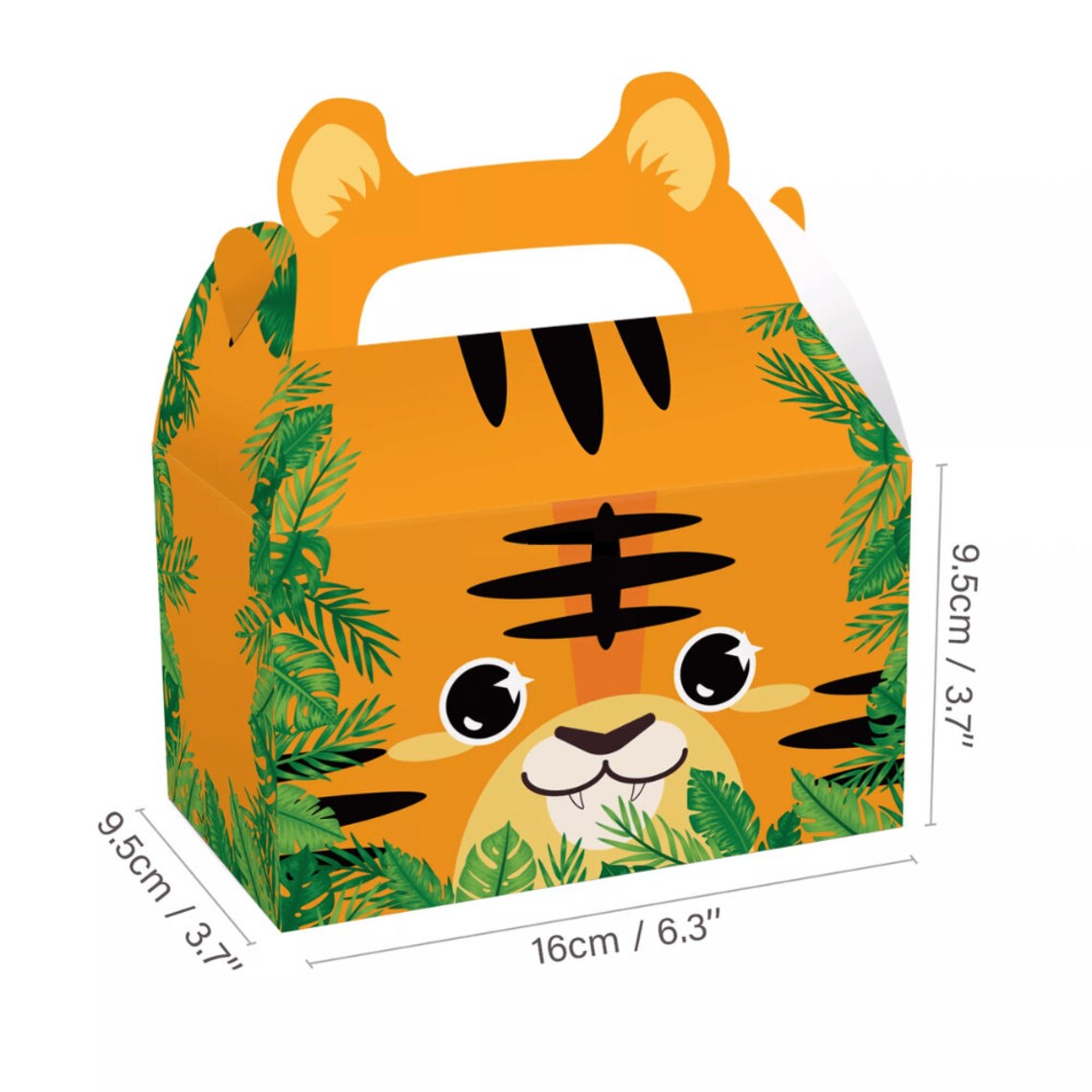 Wild Animals Jungle Safari Birthday Party Favour Boxes Wild - Etsy
