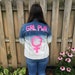 Girl Power Hand-painted Denim Jacket - Etsy