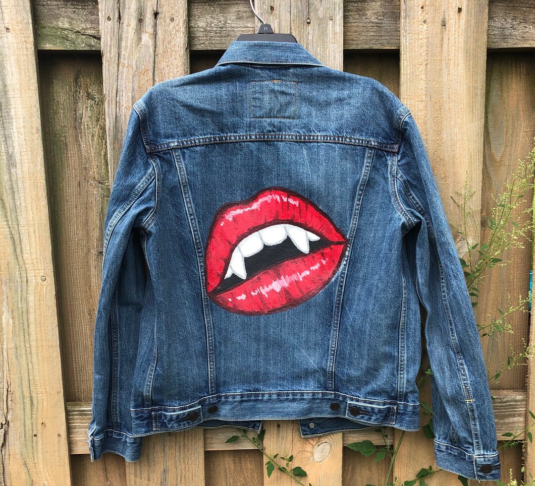 Vamp Denim Jacket - Etsy